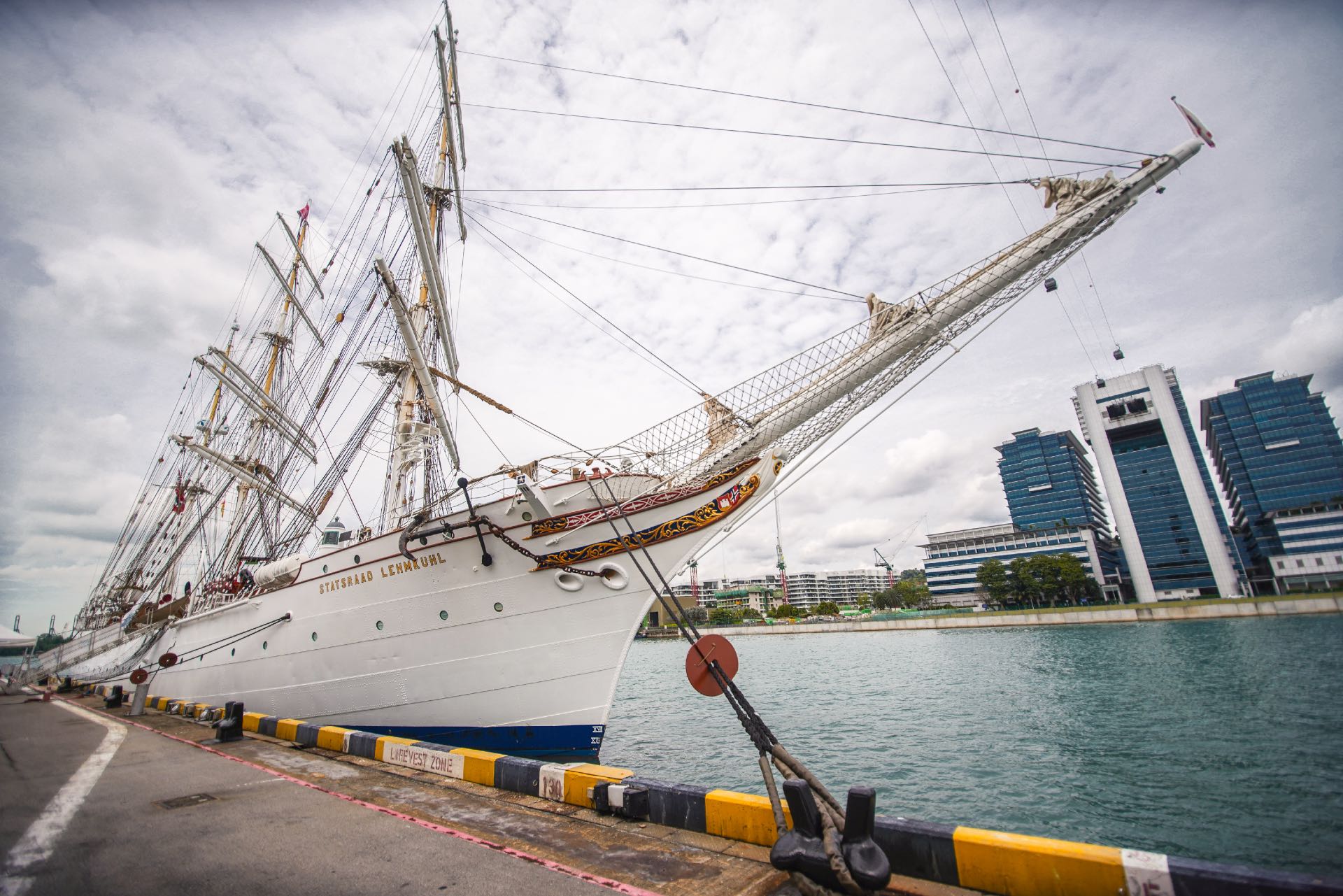 Why 108-year-old tall ship Statsraad Lehmkuhl was the ideal venue to ...